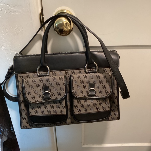 Dooney & Bourke | Bags | Dooney Bourke Db Purse Vintage Large Double ...